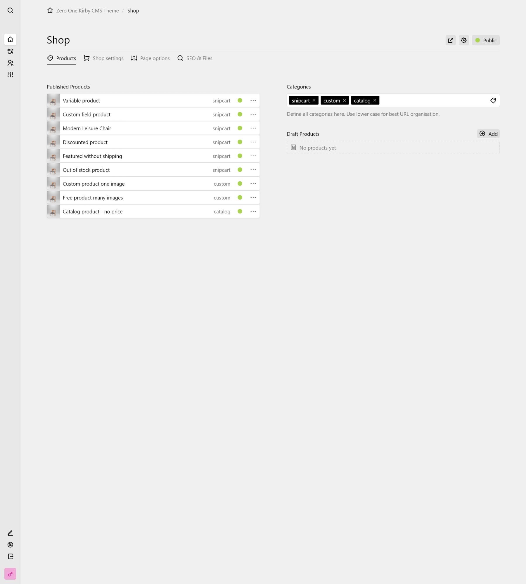 Zero One | Multi-purpose Kirby CMS starter theme